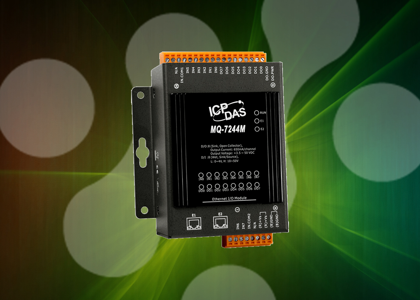 iSN-104 4-channel Liquid Leak Detection Module : ICP Electronic Australia Pty Ltd