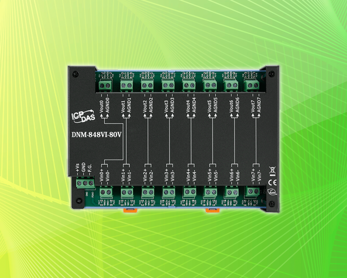 tM-AD5 5-channel Isolated Analog Input Module : ICP Electronic Australia Pty Ltd